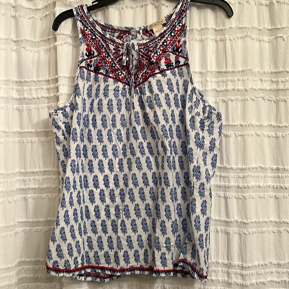Lucky Brand | Tops | Super Cute Lucky Brand Back Button Down Top | Poshmark